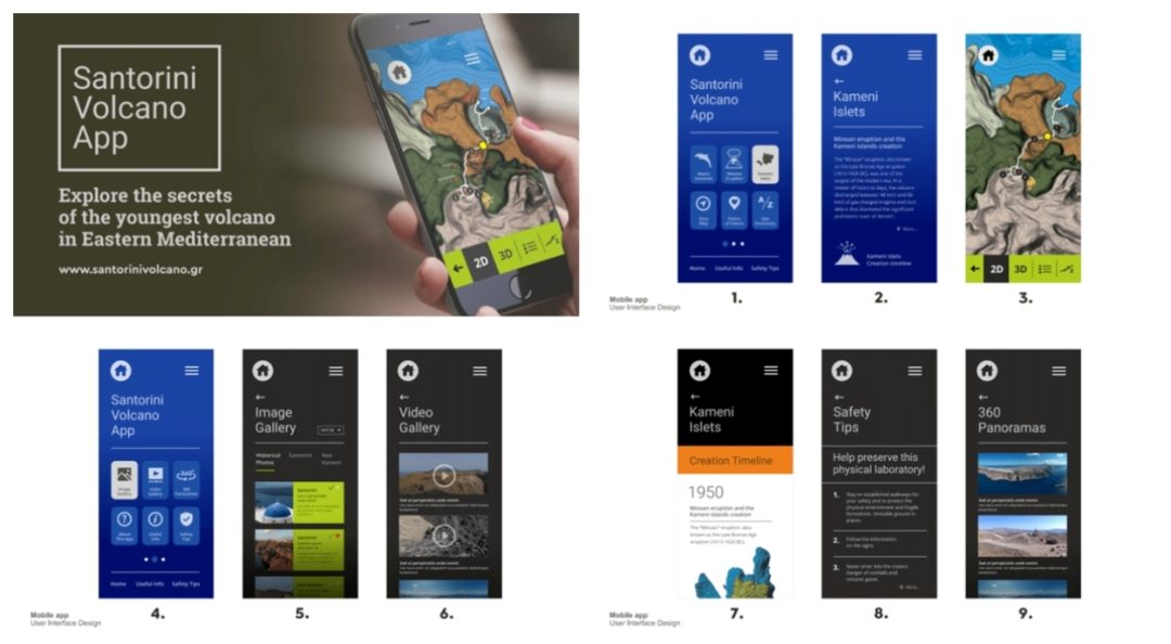 Santorini Volcano Mobile App - Greek News Agenda