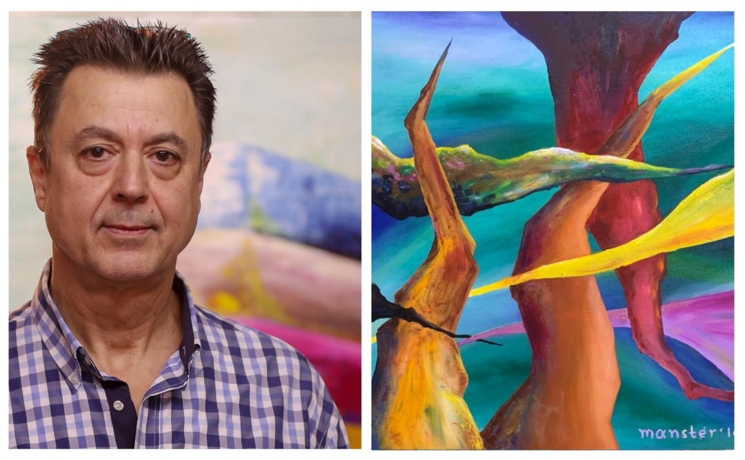 Manolis Stratakis and his immersive “active paintings” - Greek News Agenda