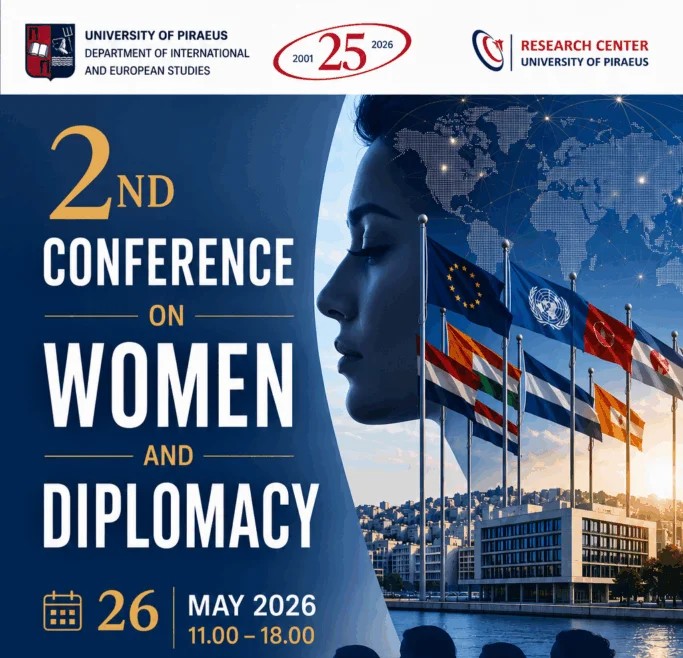 2nd Conference on "Women and Diplomacy" (University of Piraeus) - Greek ...